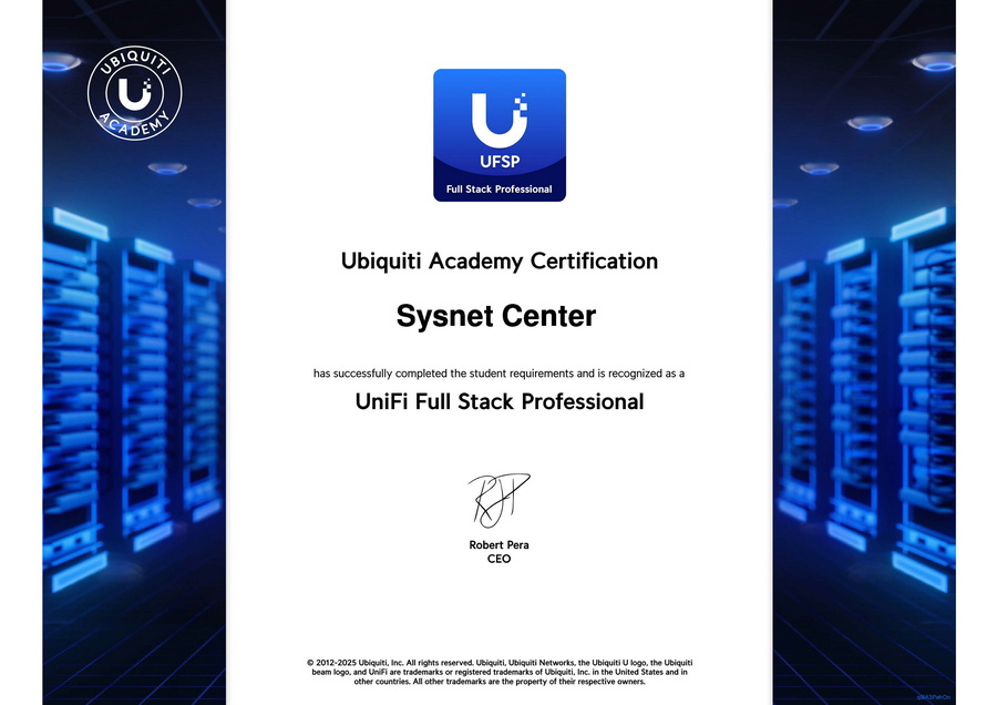 Sysnet Center จำหน่าย ติดตั้ง อุปกรณ์ Network ระบบเครือข่าย